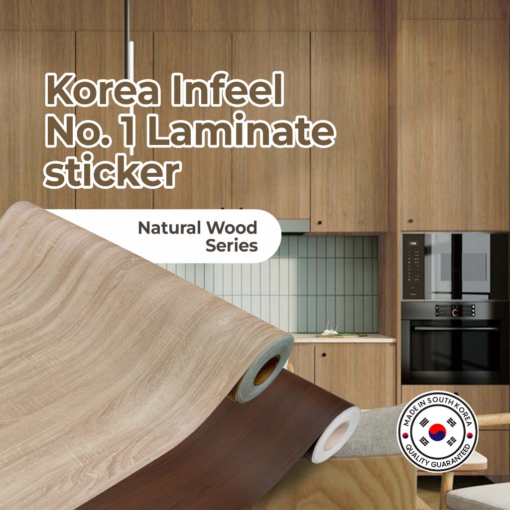 Lovehouse226 Infeel laminate sticker Natural Wood series wallpaper ...