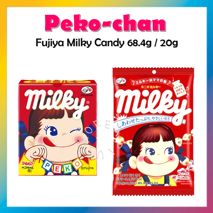 [Peko-chan] Fujiya Milk Candy (68.4g, 20g) | Shopee Singapore