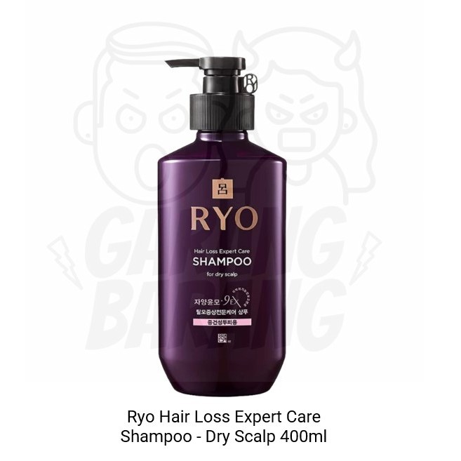 Ryo Hair Loss Expert Care Shampoo (For Dry Scalp) 400ml / Treatment ...