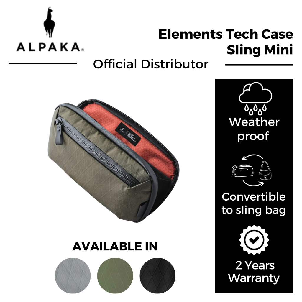 ALPAKA Elements Tech Case Sling Mini | Shopee Singapore