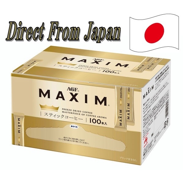 【Direct from Japan】[Instant Coffee] Ajinomoto AGF Maxim Stick 1 box ...