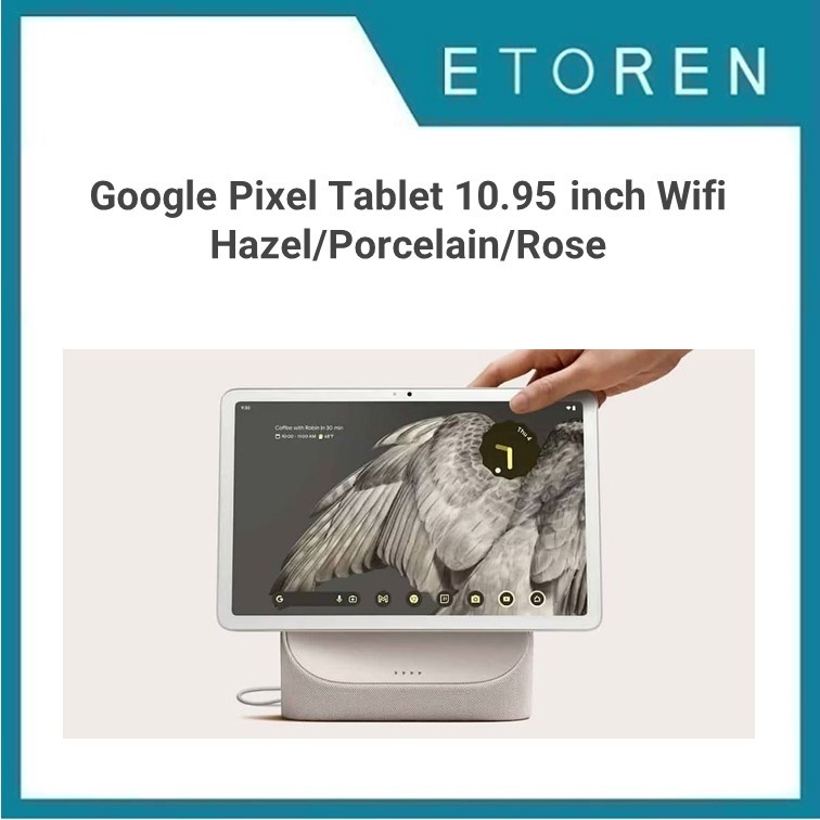 Google Pixel Tablet 10.95 inch Wifi 256GB Hazel/Porcelain/Rose (8GB RAM ...