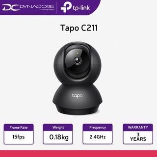 TP-Link Tapo C211 Pan/Tilt Home Security Wi-Fi Camera - 3 Years Local ...
