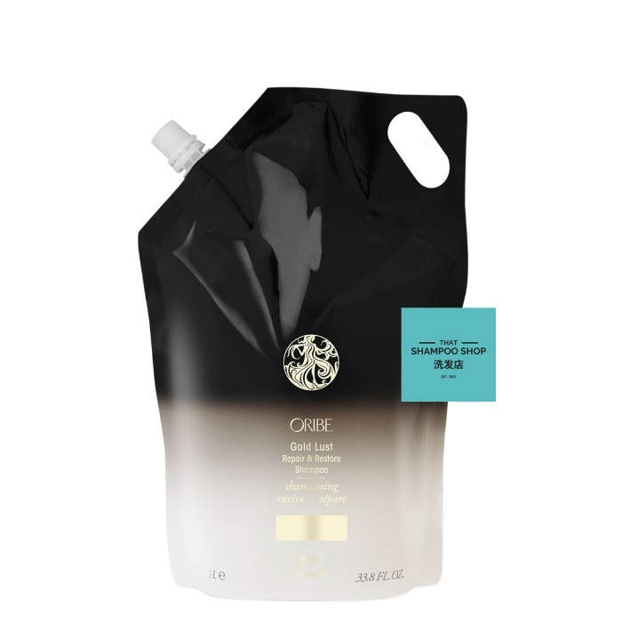 Oribe Gold Lust Repair & Restore Shampoo Refill, 1000ml | Shopee Singapore