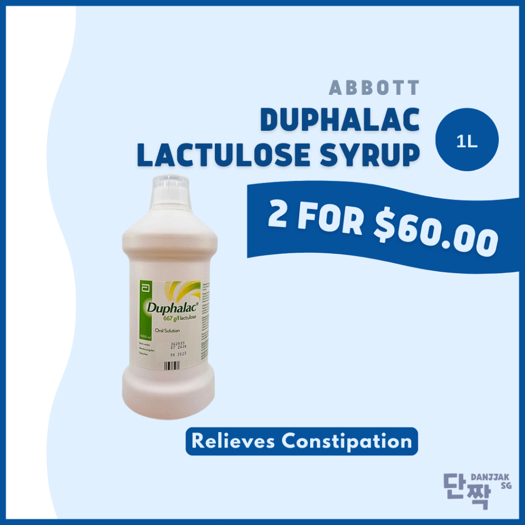 Duphalac Lactulose Syrup 1000ml (Effective Relief from Constipation ...