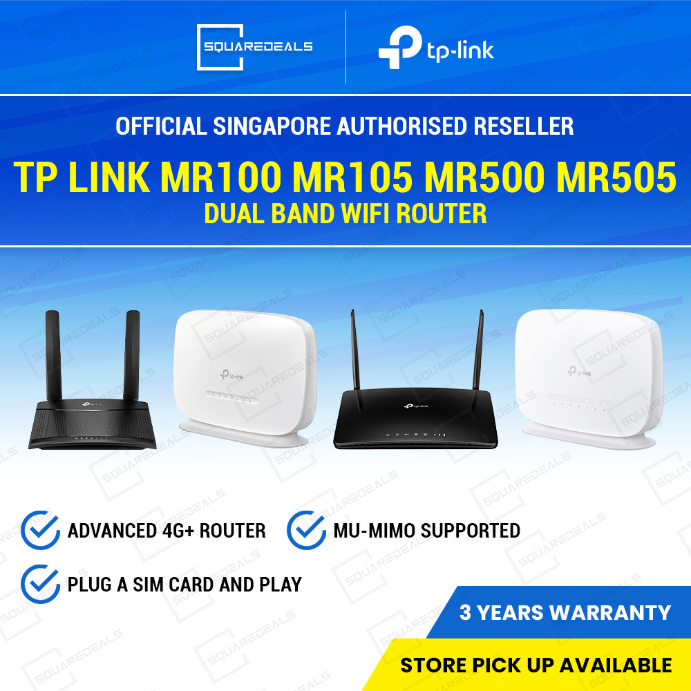 TP Link MR105 / MR505 Archer 4G LTE Router 150Mbps 4G+ Cat6 300Mbps ...