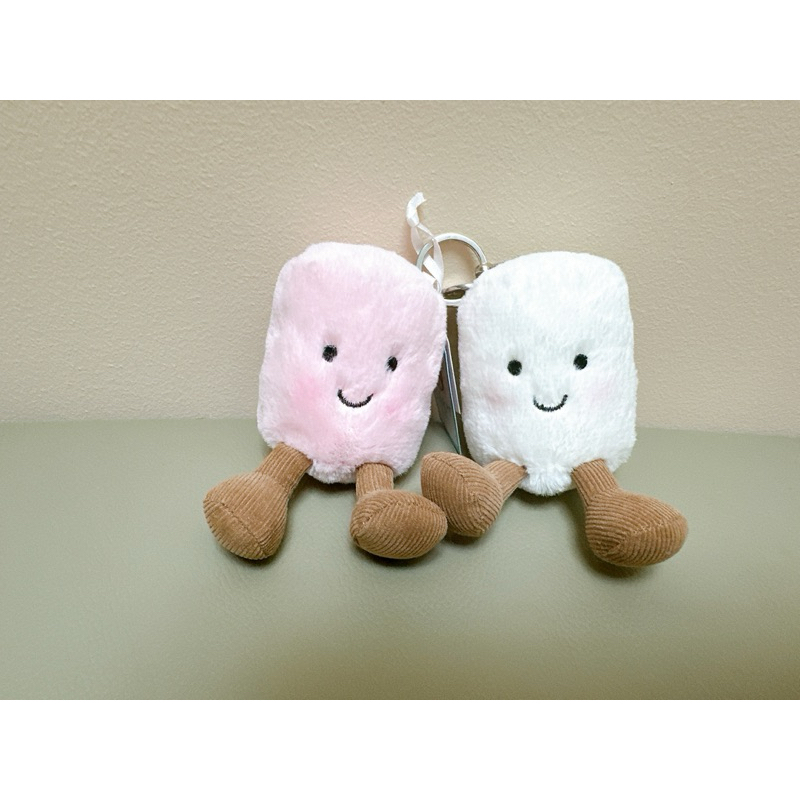 Jellycat Amuseable Marshmallows Keychain Bag Charm BNWT Cute Rare ...