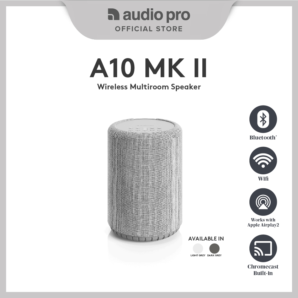 Audio Pro A10 MK II Wireless Multiroom Speaker | Shopee Singapore