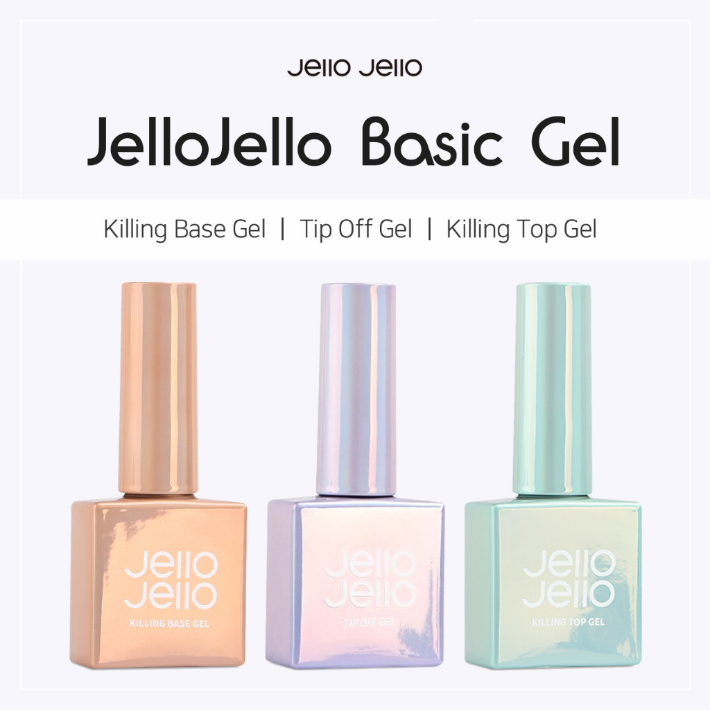 [Jello Jello] Premium Basic Gel Killing Base Gel / Killing Top Gel ...