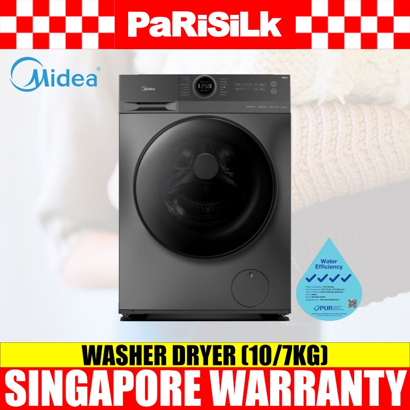 Midea MF200D100WB Combo Washer Dryer (10/7kg) | Shopee Singapore
