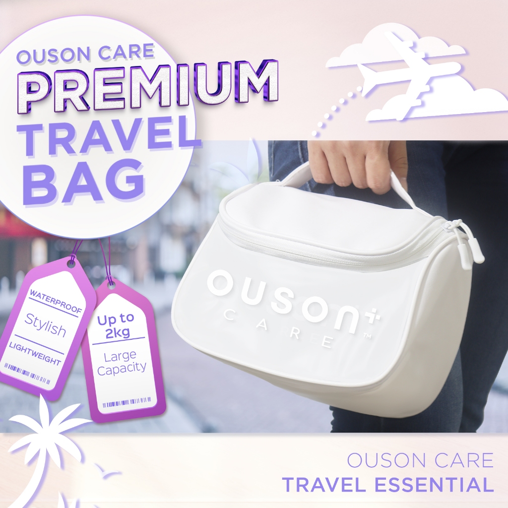 Ouson Care Premium Travel Bag Durable Multi-Compartment Waterproof ...