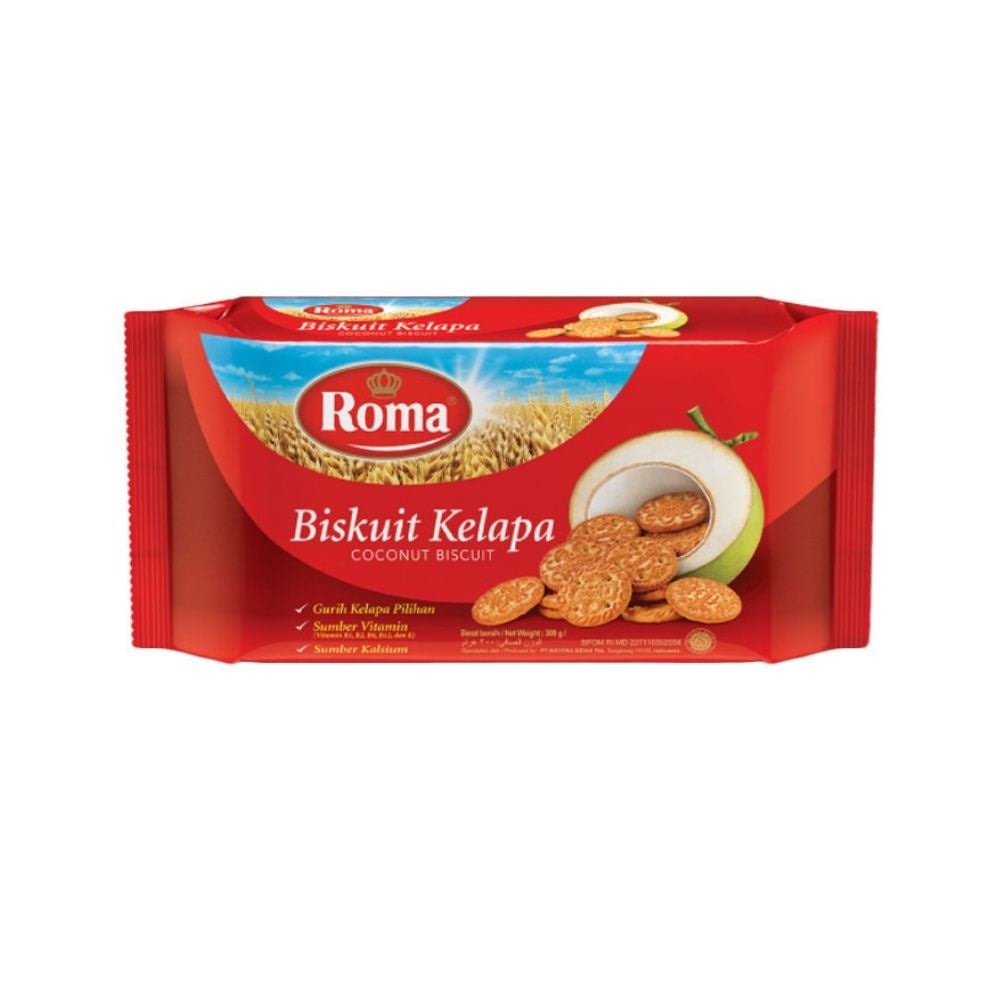 Roma Biscuit Kelapa 300g | Shopee Singapore