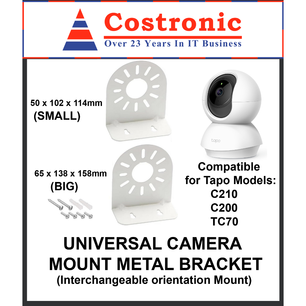 Universal Camera mount metal bracket compatible for different types of ...