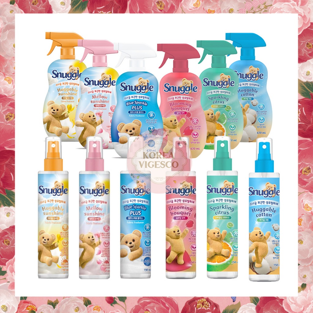 Snuggle Fabric Refresher Spray 150ml/Fabric Deodorant | Shopee Singapore