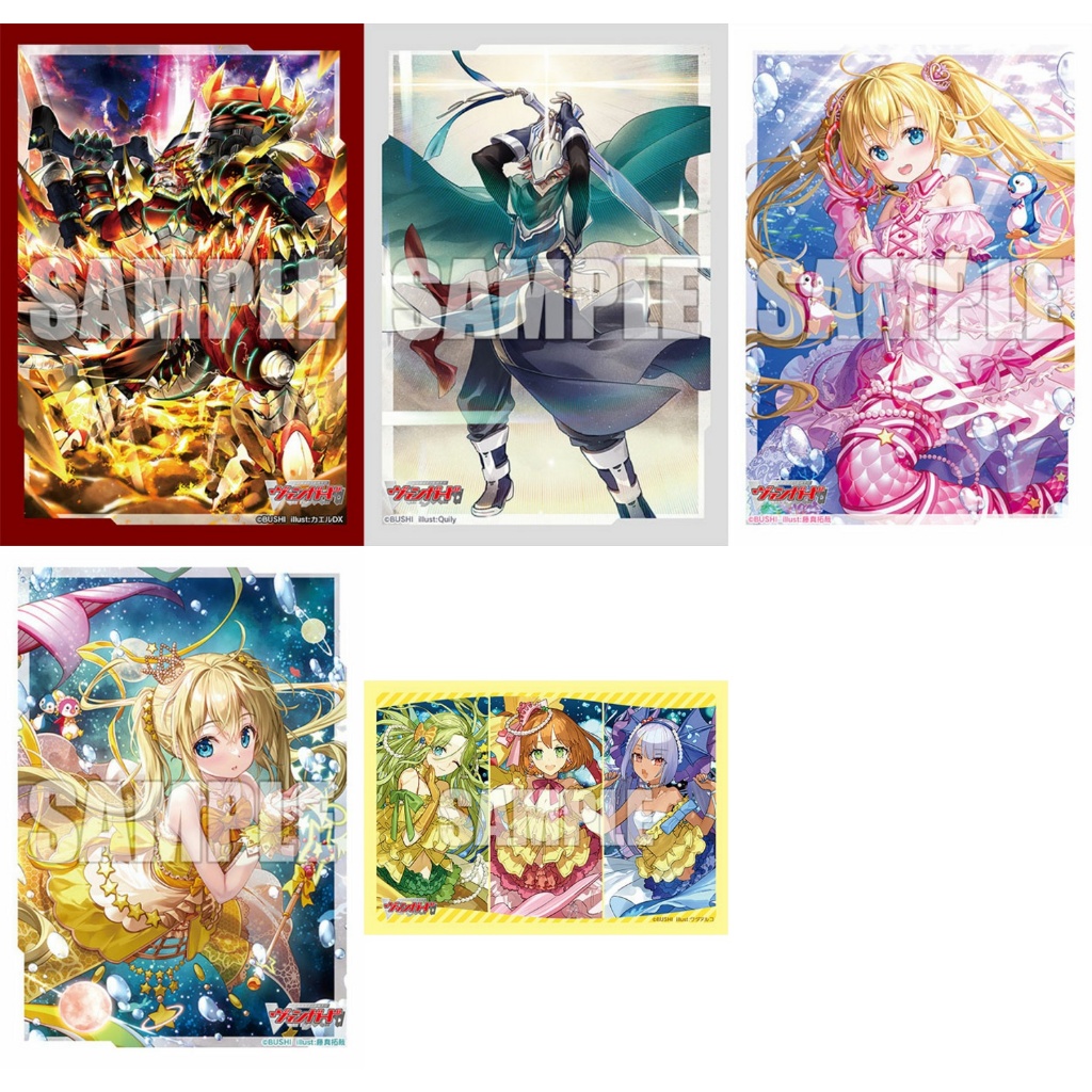 Bushiroad MINI SLEEVE CARDFIGHT!! VANGUARD ZERO Vol. 694/695/696/697/698 ZEDLANCE LUAN PACIFICA ...