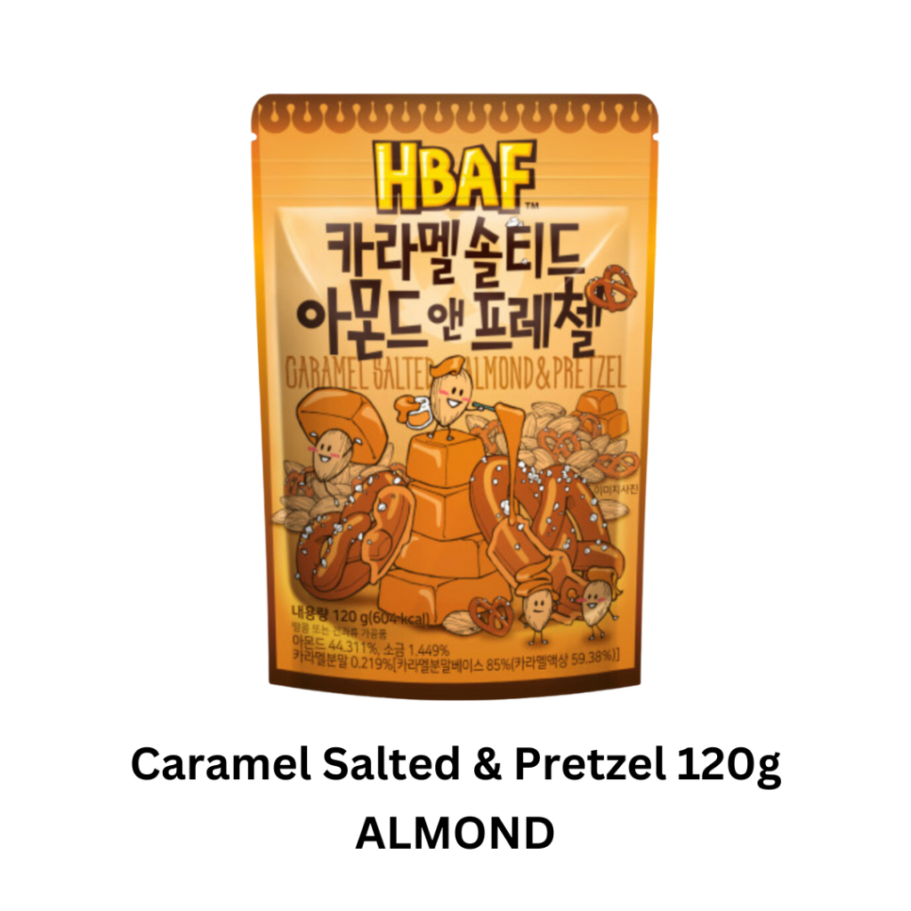 [SG Stock] HBAF Almonds 120g | Peanut 120 | Chip 40g | Anchovy 100g Honey Butter / Wasabi ...