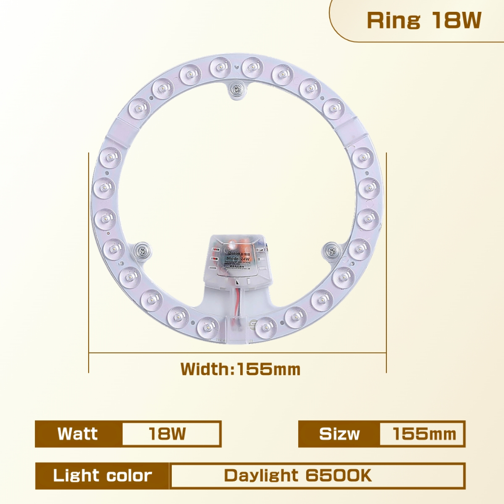 LED Ceiling Light replacement 18W 24W 36W Remote control dimming ...