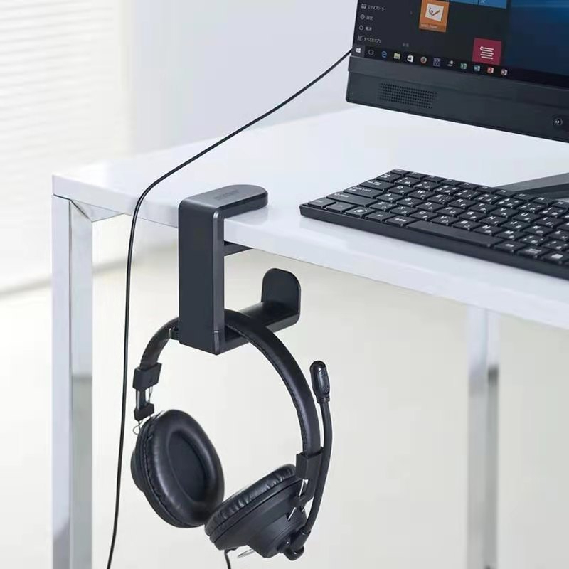 360° Rotating Headphone Stand Desktop Headset Holder Gaming Headset ...
