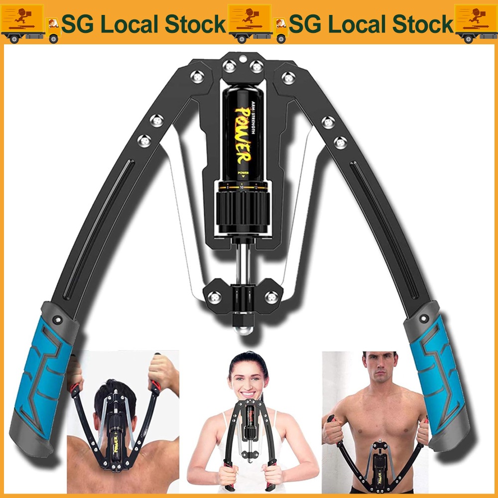 [SG Stock]Hydraulic Chest Expander Bar, Adjustable Arm Strength ...