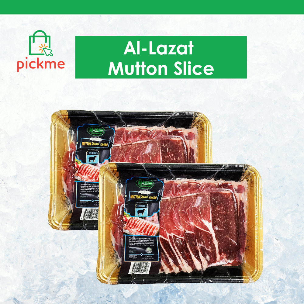 [Bundle of 2] Al-Lazat Mutton Slice Shabu Shabu (Halal) [300g X 2 ...