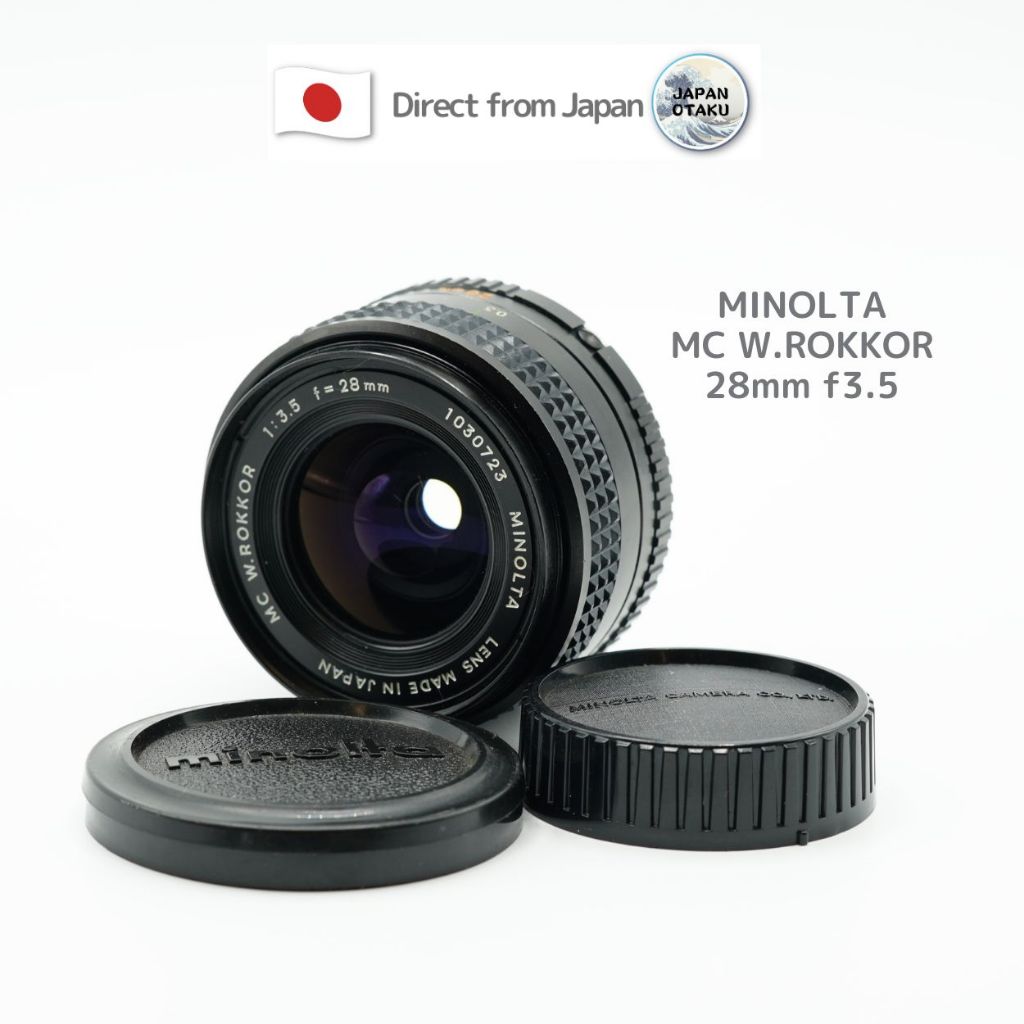 [Used in Japan] " Vintage Lens " MC W.ROKKOR 28mm f/3.5 Minolta Released in Japan | Shopee Singapore