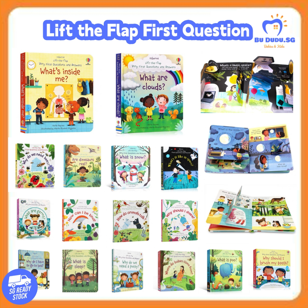 [Bu Dudu]Wholesale Usborne Lift the Flap First Question Look Inside ...