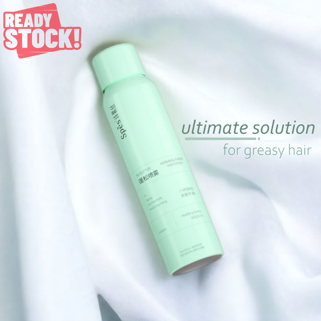 [SG SELLER] SPES Dry Shampoo Hair Spray for Oily Hair | Shopee Singapore