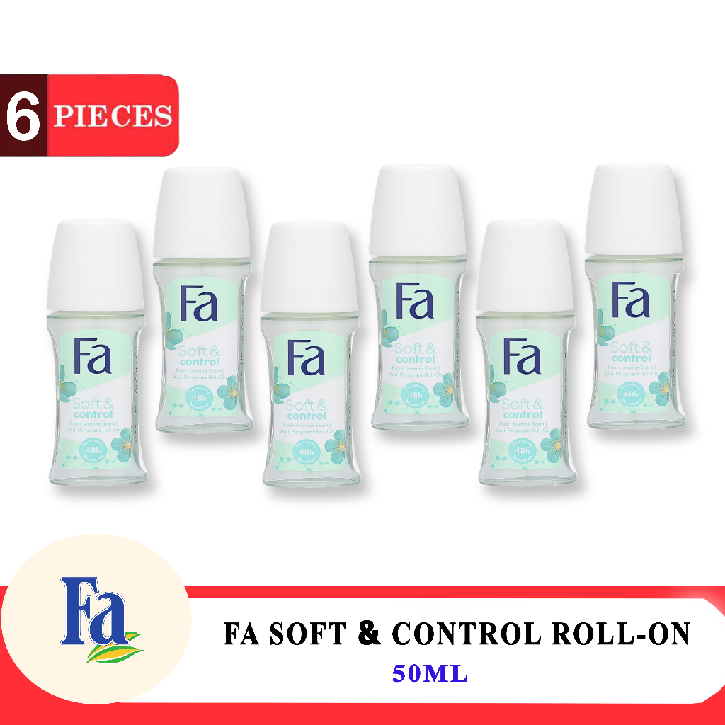 FA Soft & Control Roll-On 50ml | Shopee Singapore