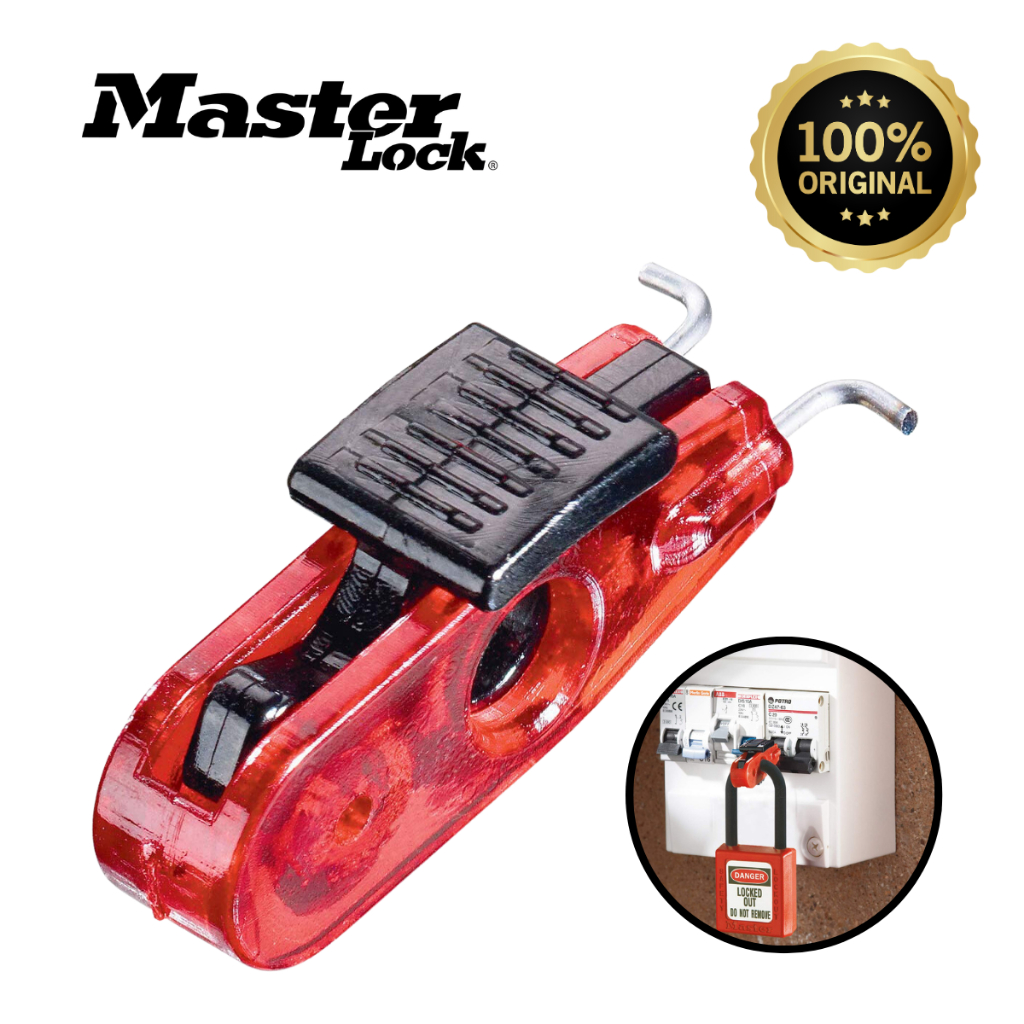 Master Lock Lockout Tagout Miniature Circuit Breaker Lockout for ...