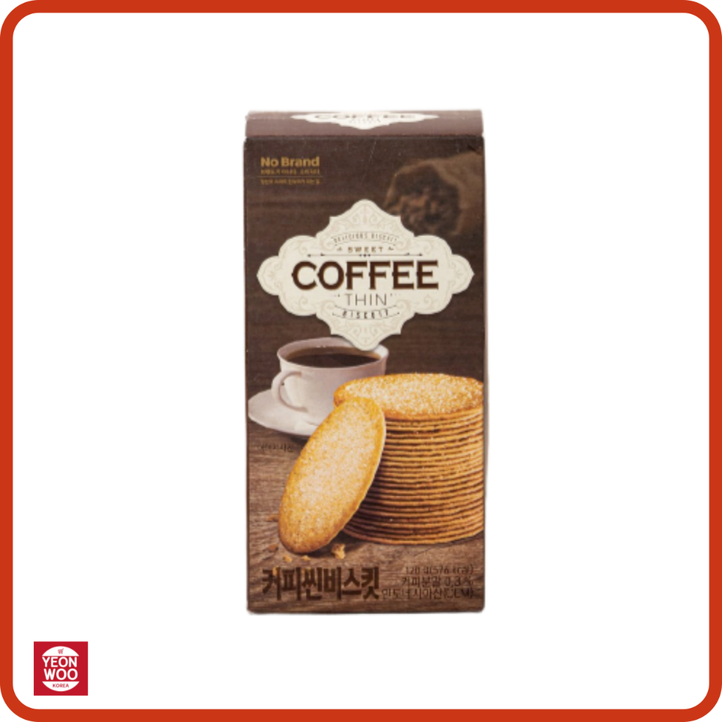 [No Brand] Coffee thin biscuits 120g from Korea | Shopee Singapore