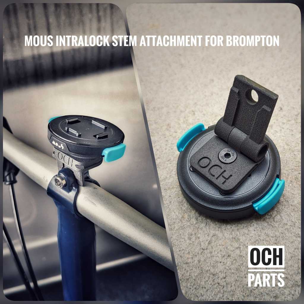 Stem Adapter for Mous Intralock Mount for Brompton Pikes 3Sixty Camp ...