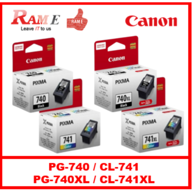 [ORIGINAL] Canon PG-740 740 / PG-740XL 740XL / CL-741 741 / CL-741XL ...