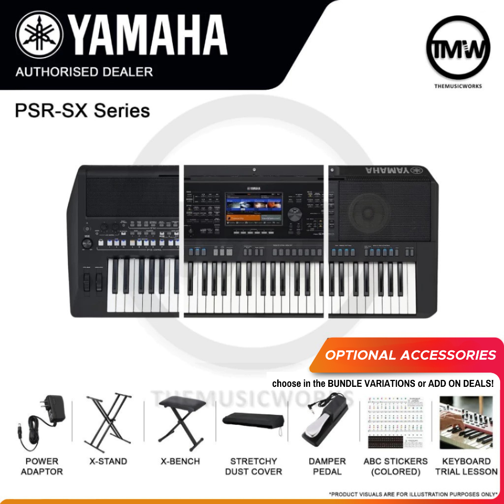 Yamaha PSR-SX920 PSR-SX720 PSR-SX600 Workstation Keyboard 61 keys PSR ...