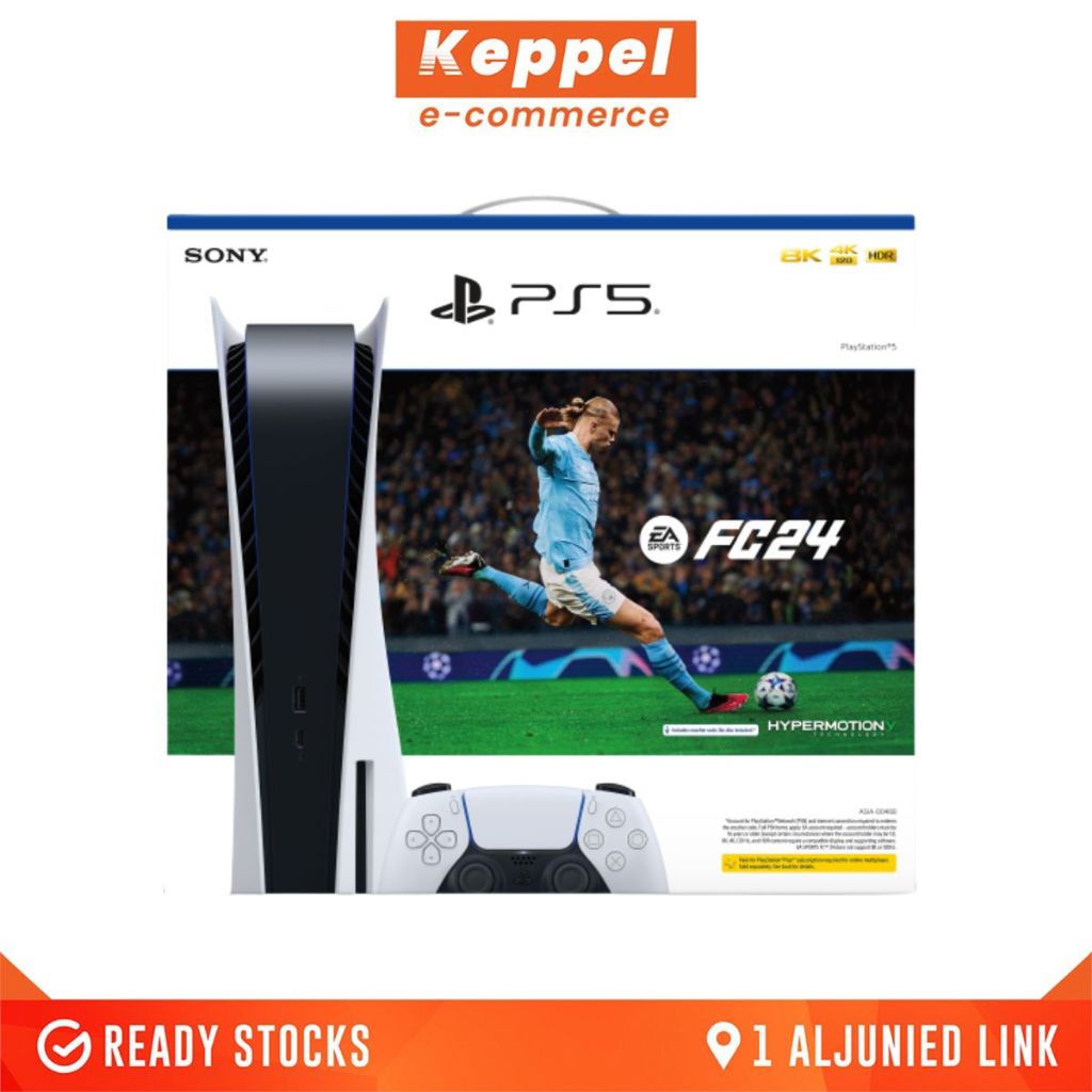 Sony PlayStation 5 PS5 Console EA Sports FC 24 Bundle Disc Edition ...