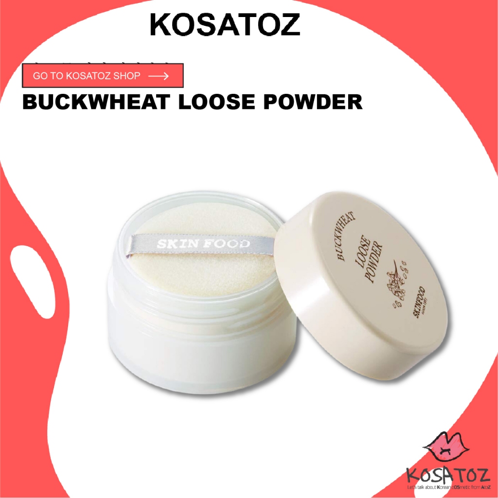 [SKINFOOD] Buckwheat Loose Powder 15g | Shopee Singapore
