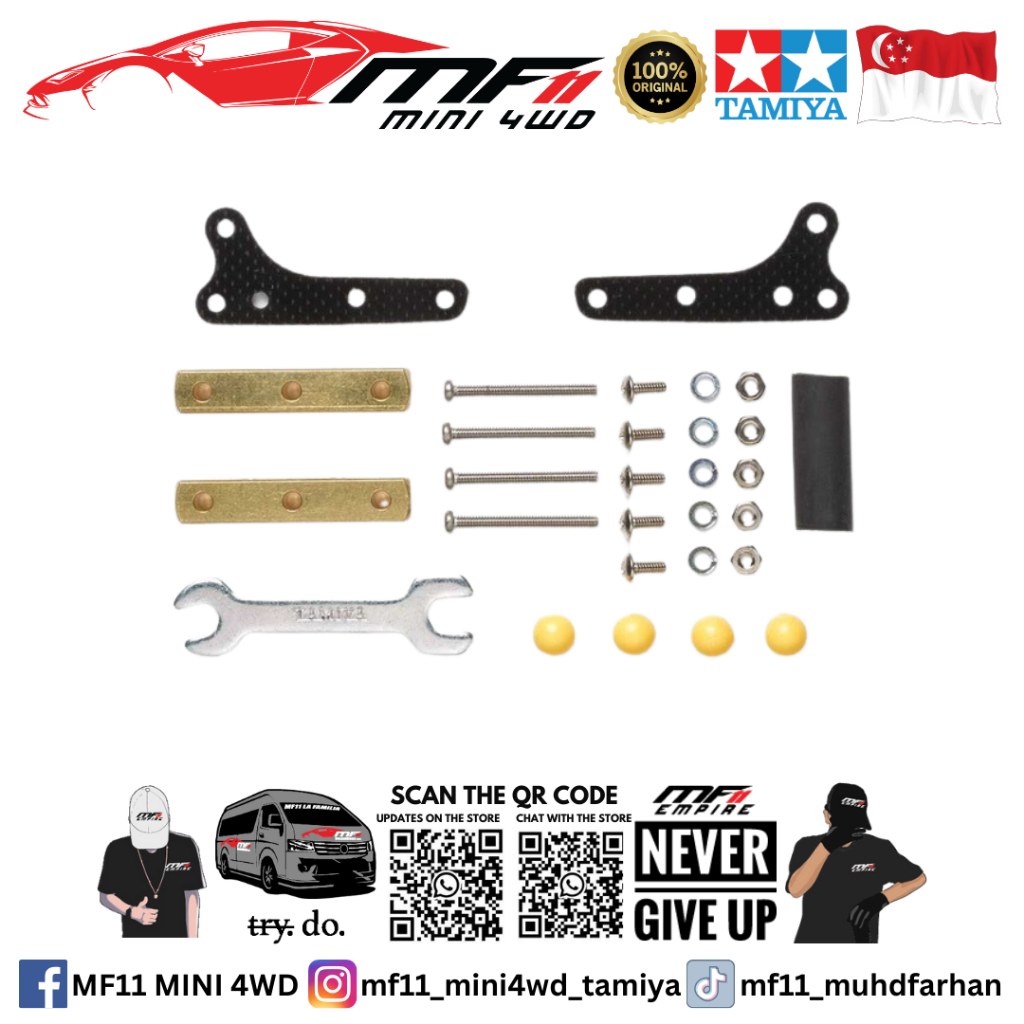 Tamiya Mini 4wd Side Mass Damper Set for MA Chassis (15490) | Shopee ...