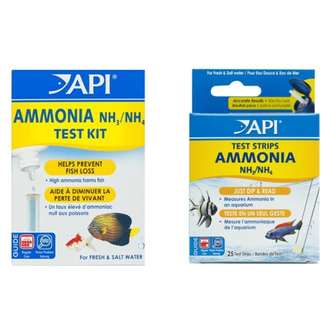 API Ammonia NH3 / NH4 Test Kit/Strips | Shopee Singapore