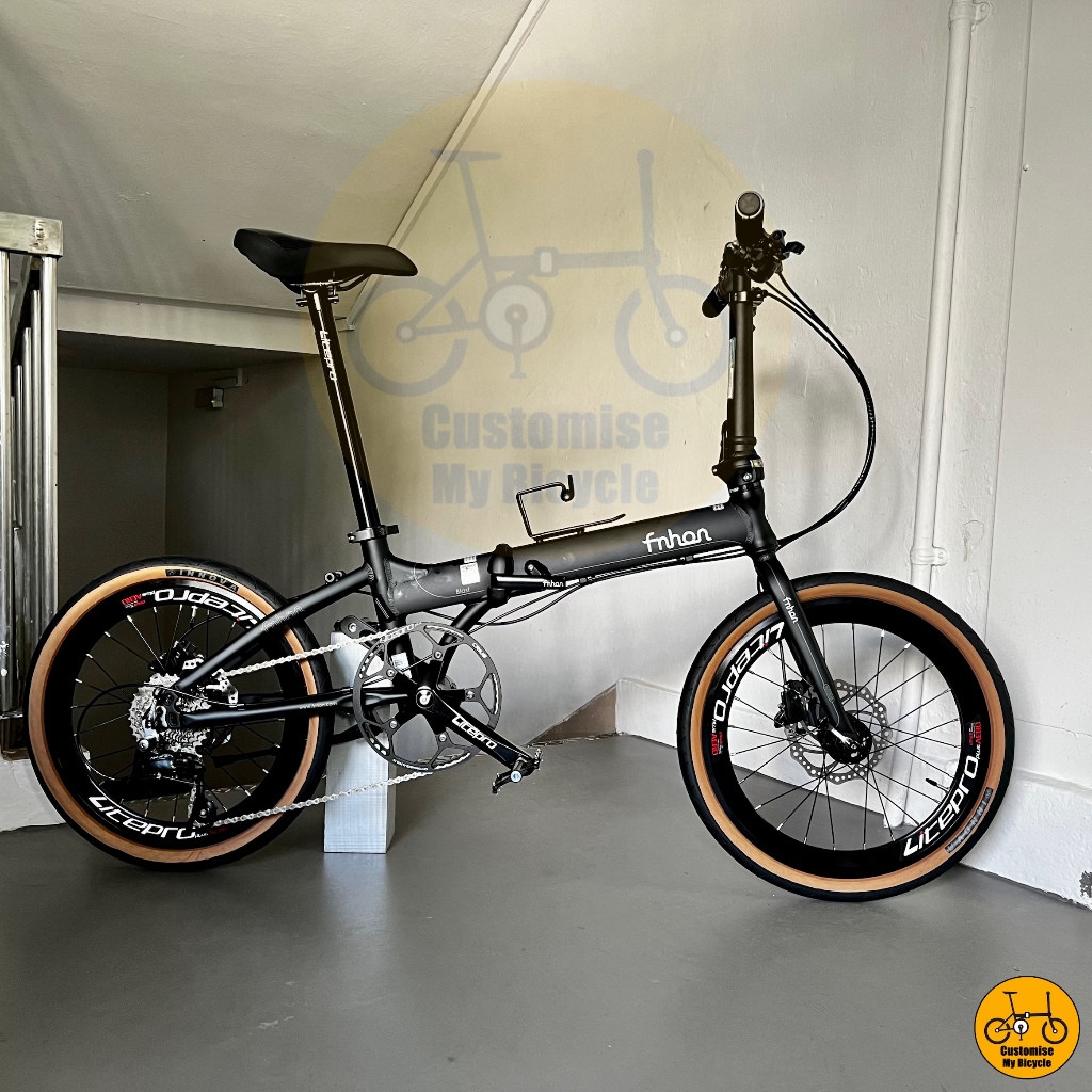 🐦‍⬛ Fnhon Blast 20” 𝗠𝗥𝗧/𝗕𝘂𝘀-𝗳𝗿𝗶𝗲𝗻𝗱𝗹𝘆 Freebie 𝗟𝗶𝗴𝗵𝘁 Folding Bicycle Bike ...