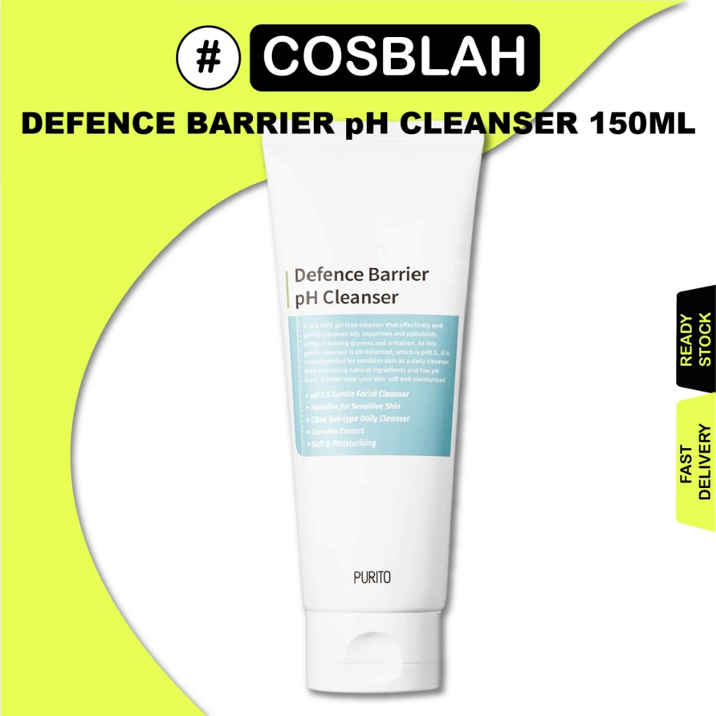 Purito Defence Barrier Ph Cleanser 150ml | Shopee Singapore