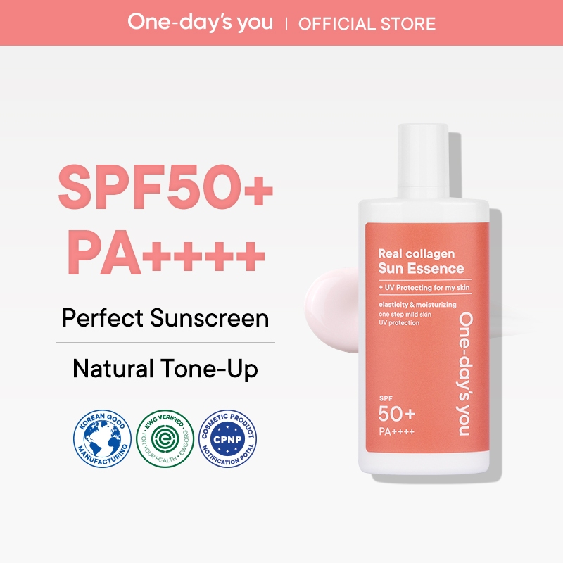 [BUNDLE] ONE DAY'S YOU Real Collagen Sun Essence SPF50++++/ Facial ...
