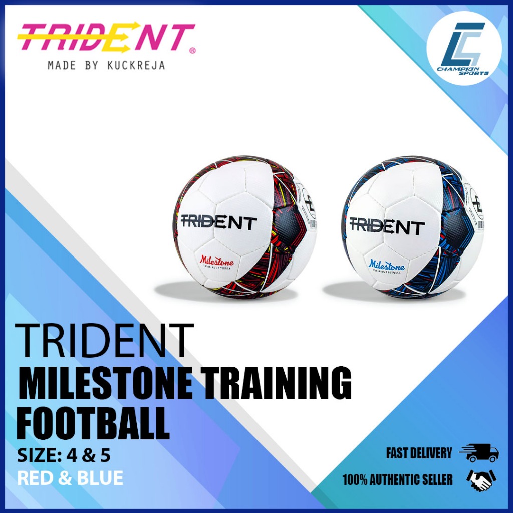 Trident Milestone Training Football (400-0008) (K2/RO) | Shopee Singapore