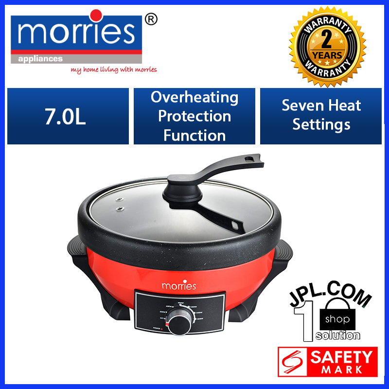 Morries 7L Multi Cooker MS7000MC ( For hotpot, steamboat ) | Shopee ...