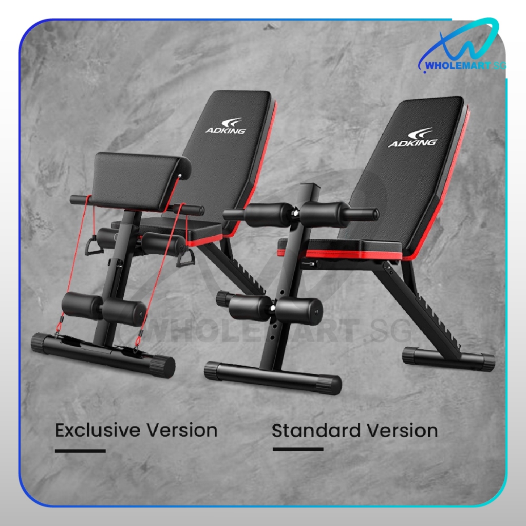 SG Ready Stock Foldable Workout Bench Sit Up Bench Home Gym Bench ...