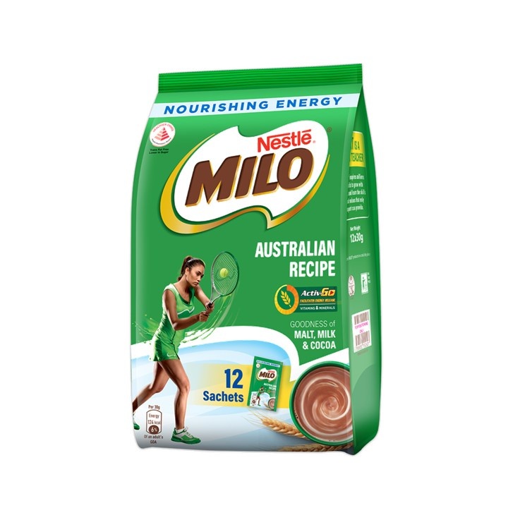 Nestle Milo Australian Recipe (12 x 30g) | Shopee Singapore