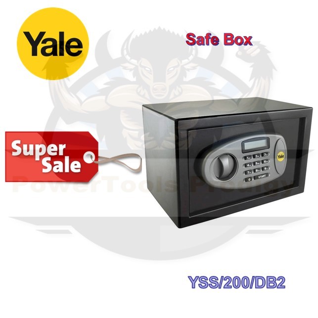 YALE YSS/200/DB2 STANDARD SAFE BOX | Shopee Singapore
