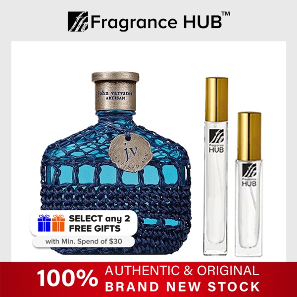 [FH 5/10ml Refill] John Varvatos Artisan BLU EDT Men by Fragrance HUB ...
