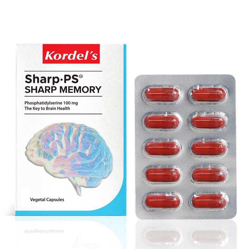 Kordel’s Sharp.PS Sharp Memory Sharp-PS 30 Vegetal Capsules (No box ...