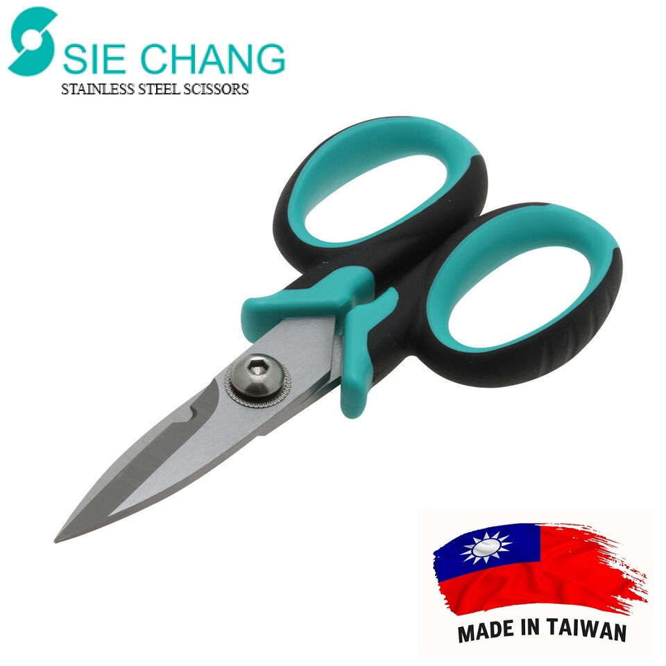 Multipurpose Electrician Scissors With Wire Stripper Stainless Steel ...