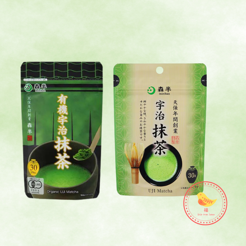 Morihan Organic Uji Matcha Green Tea Powder 30g Bag / Green Tea Powder ...