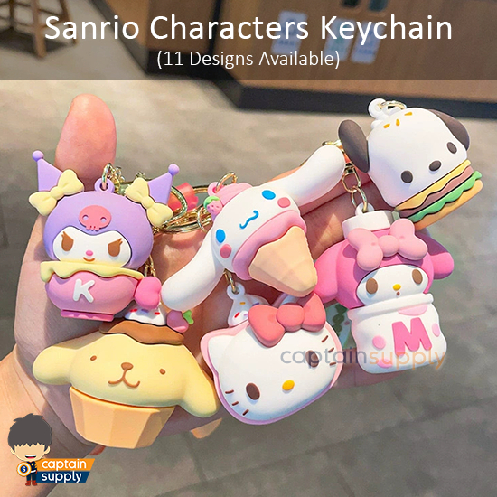 Sanrio Characters Keychain Bag Accessories Strap Hook Hello Kitty My ...